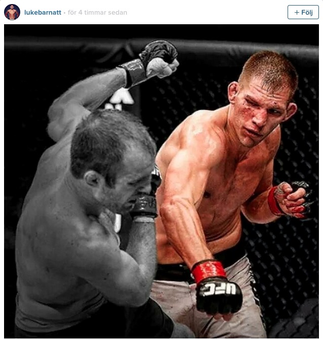 Luke Barnatt sparkad av UFC - Kimura