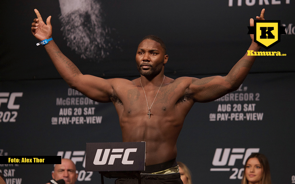 Anthony "Rumble" Johnson planerar en comeback - som tungviktare - Kimura