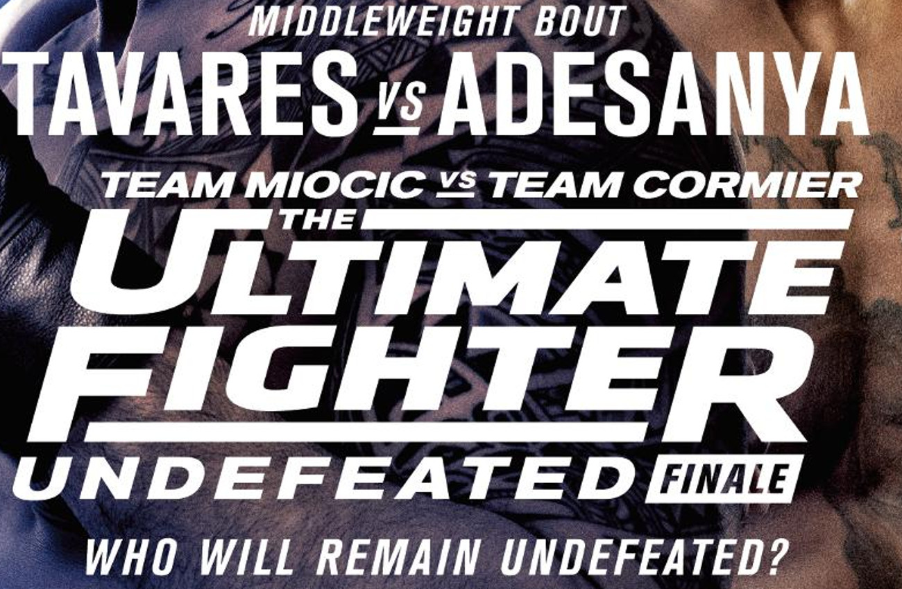 Se affischen för The Ultimate Fighter 27-finalen - Kimura