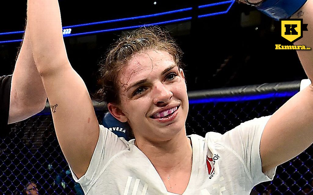 Mackenzie Dern uttalar sig efter förlusten mot Marina Rodriquez