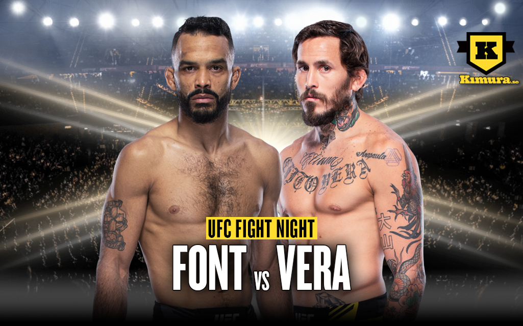 UFC Vegas 53: Font vs. Vera - Matchkort, sändningstider och info