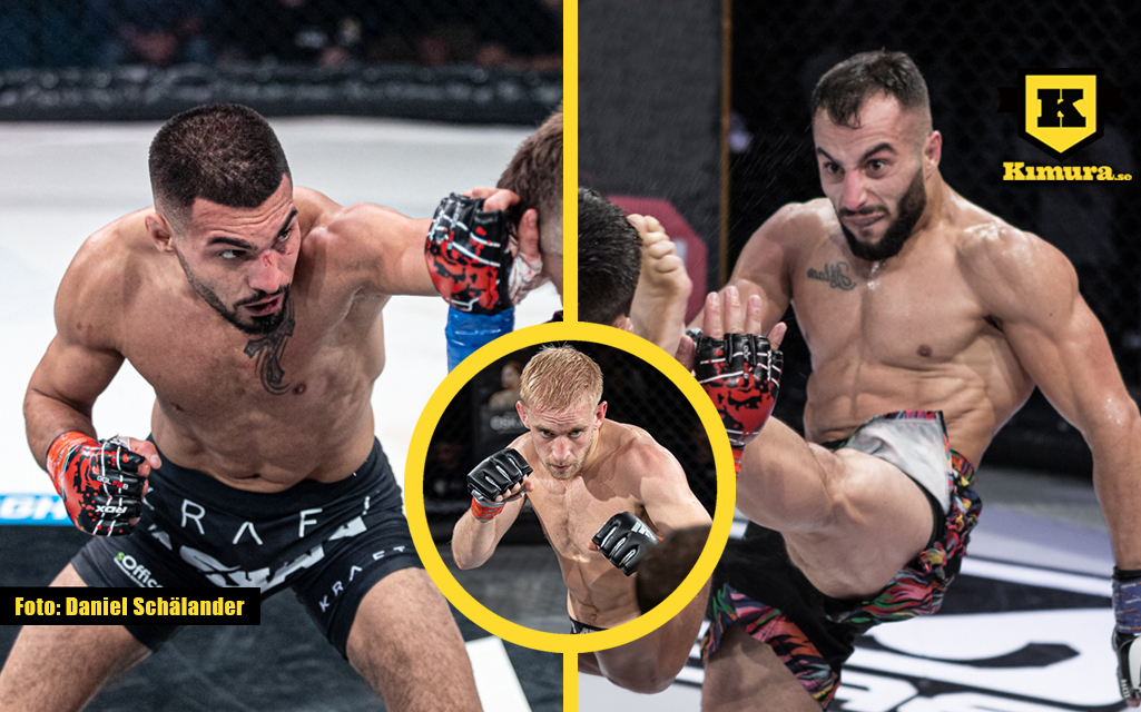 Svenskarna Touma, Bark och Taleb slåss på UAE Warriors - Så kollar du!