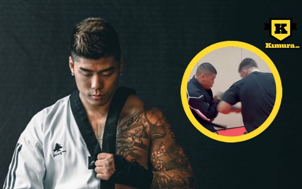 Samuel Ericsson tränar bare-knuckle boxing med Mike Perry