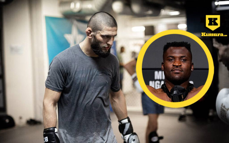 Francis Ngannou hyllar Sean Strickland inför Khamzat Chimaev