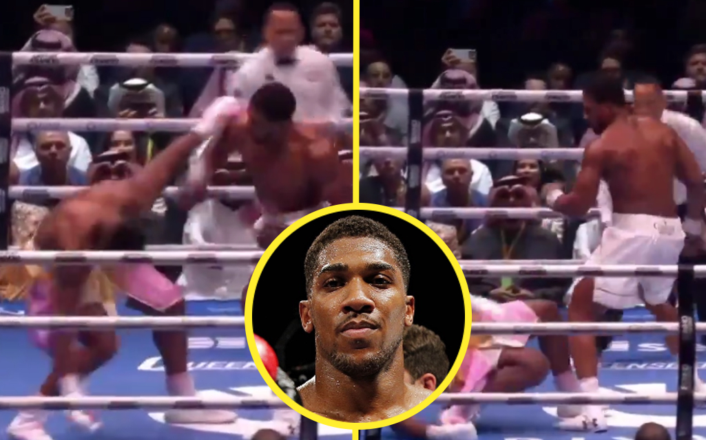 VIDEO: Anthony Joshua KROSSAR Francis Ngannou - se knocken