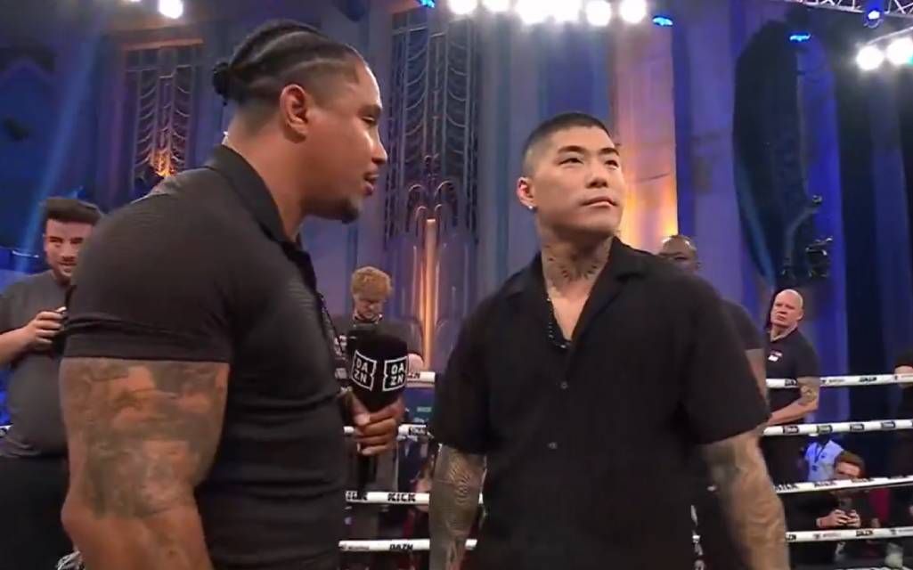 Samuel Ericsson går match på Karate Combat