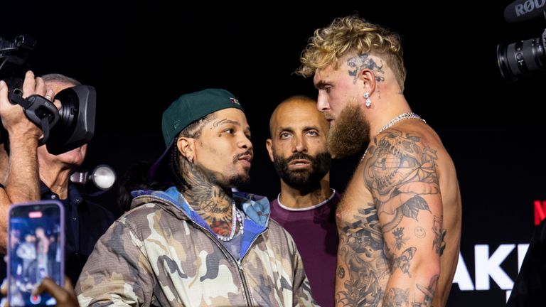 Huvudkortet satt för Jake Paul vs Gervonta Tank Davis satt