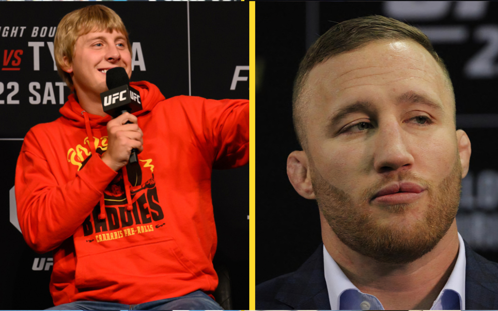 Paddy Pimblett hyllar och hånar Justin Gaethje i samma mening
